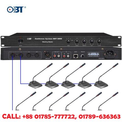 OBT-3000 Professional Conference system in Uttara-Dhaka - EAS Security ...